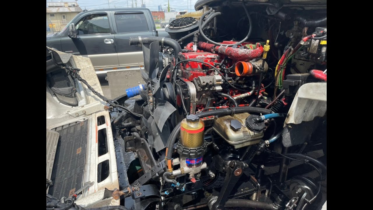 Freightliner w/ Cummins injection pump replacement/repair with new ...