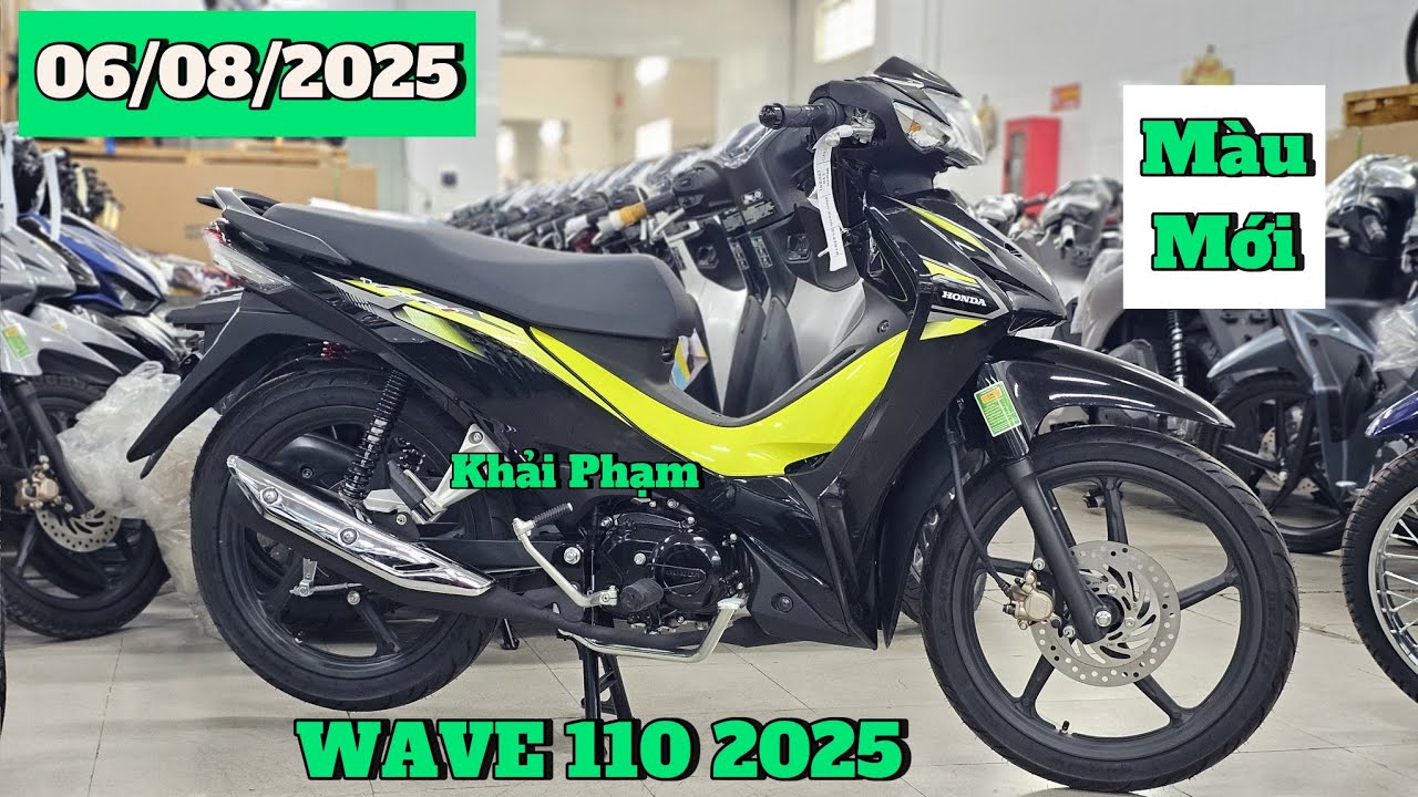WAVE 110i 2025 về lô mới + giá bán mới nhất 06/08 tại CH Mai Duyên ...