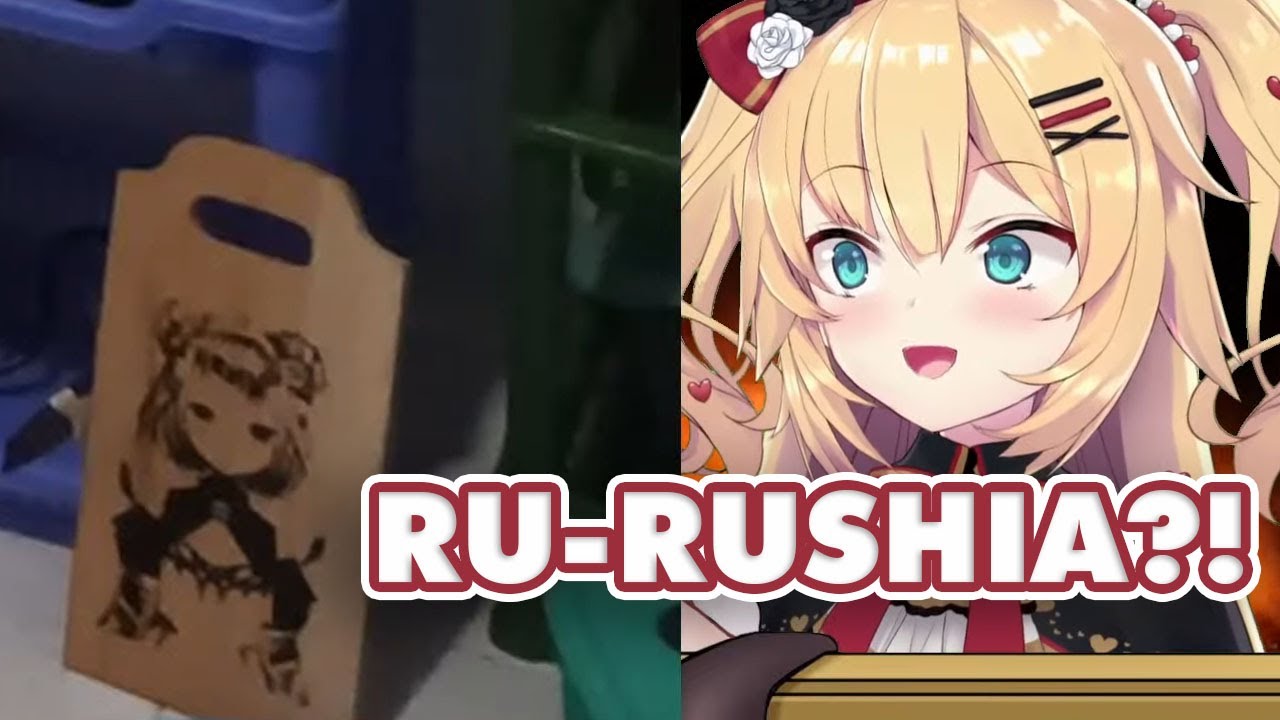 Haachama found Rushia Chopping Board in Haaton's room - YouTube