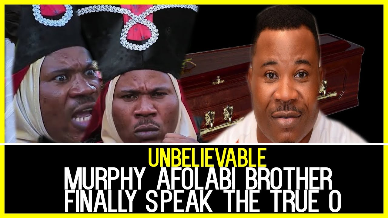 Unbelieveable:murphy afolabi brother finally speak true today,True is ...