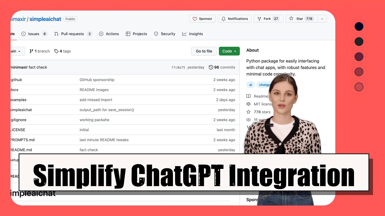 Simplify ChatGPT Integration with Simpleaichat Python Package: Minimize Complexity and Optimize ...