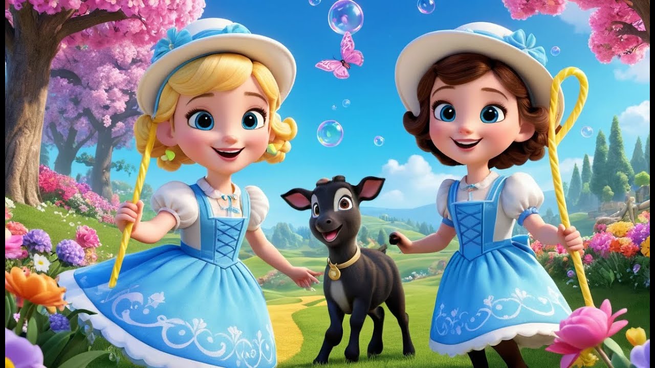 Little Bo Peep Finds a Friend | Heartwarming Friendship Song for Kids ...