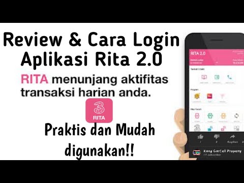 Review dan Cara Login Aplikasi RITA 2.0 dari Provider 3 - YouTube
