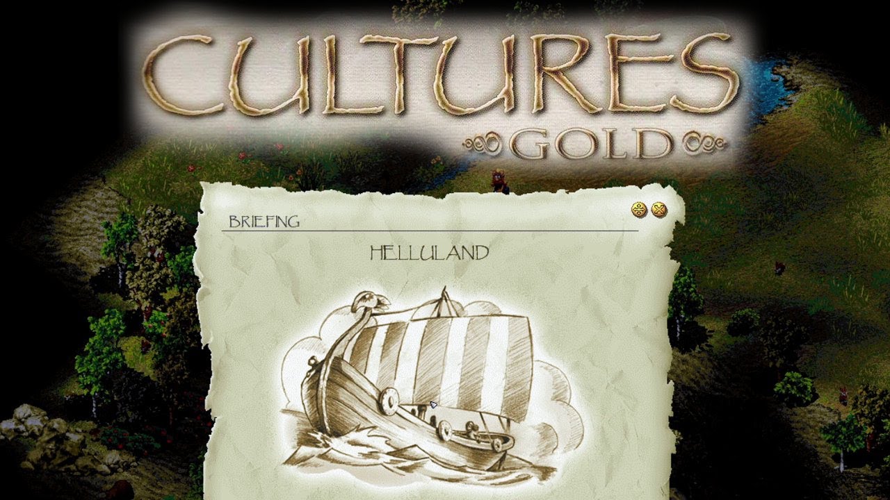 Cultures Gold - 08 - 🛖 Helluland und Schwarzfüße 🧑‍🌾[Aufbau][LetsPlay][Siedler] - YouTube