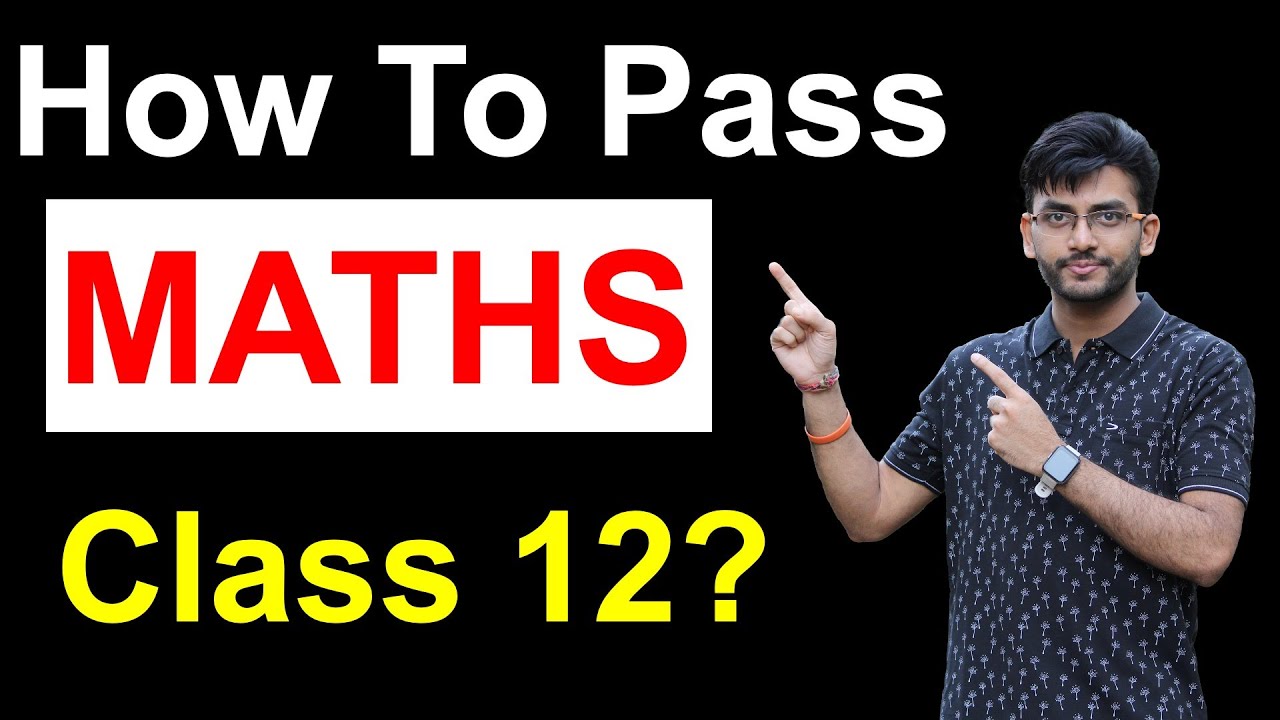 How To Pass Class 12 Maths Compartment 2024? - YouTube