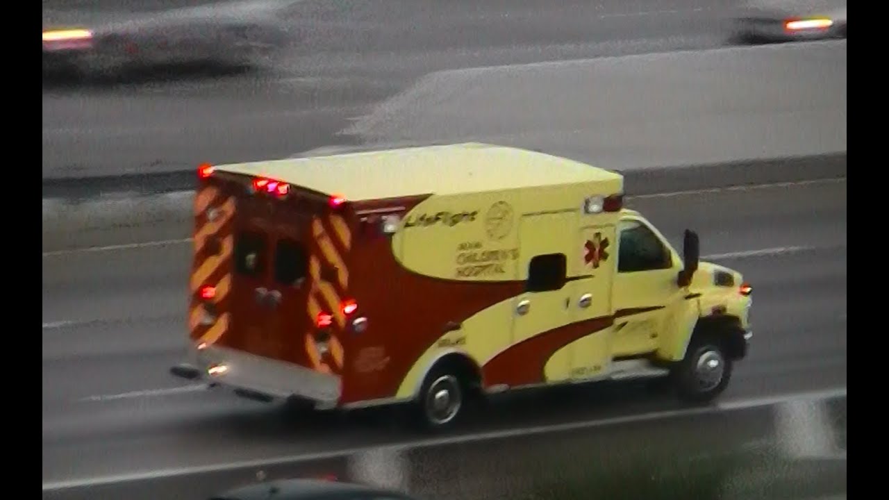 Miami Children's Hospital ambulance driving [FL | 8/17/2012] - YouTube