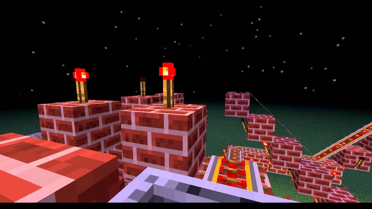 Hell's Fury Minecraft Roller Coaster - YouTube