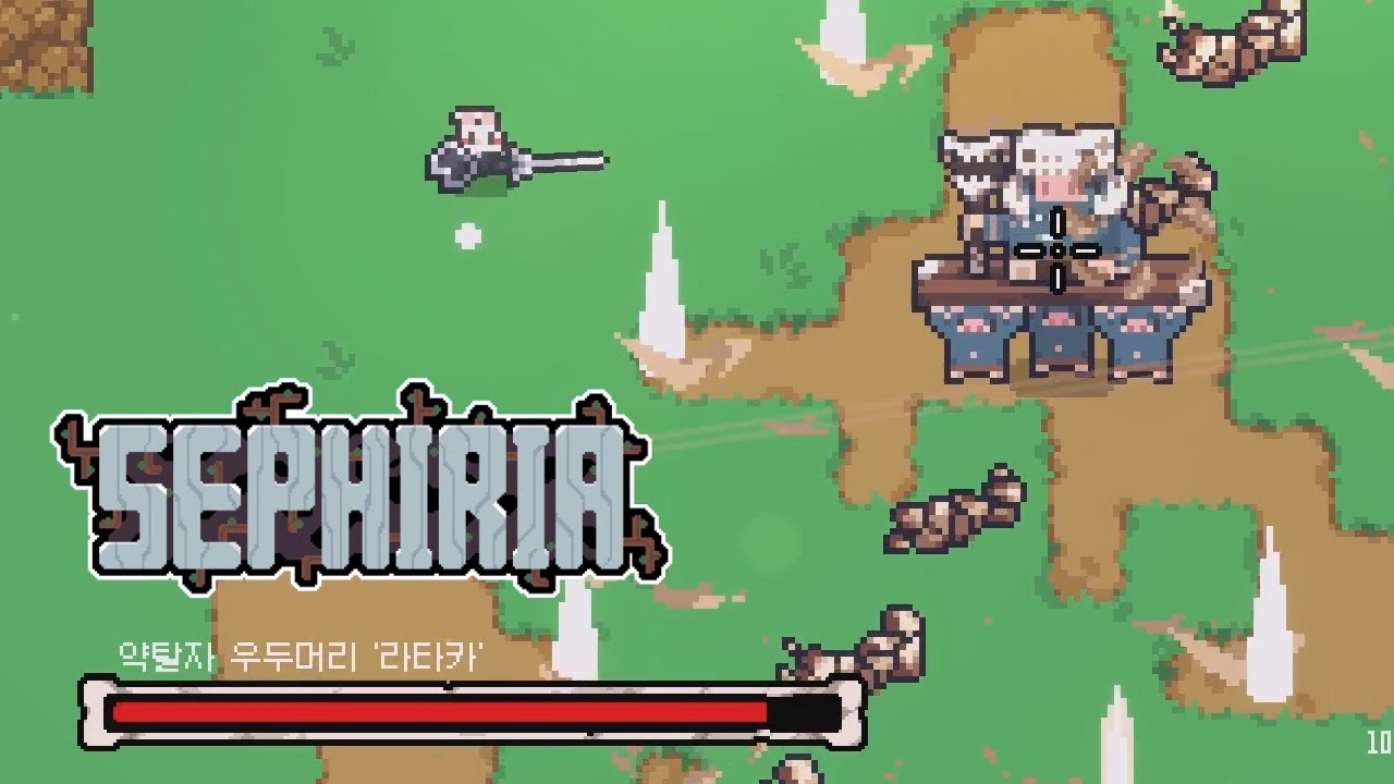 1개월 후 멸망하는 마을을 지켜라! 갓겜 느낌나는 픽셀 로그라이트 게임 세피리아 [Sephiria Demo] - YouTube