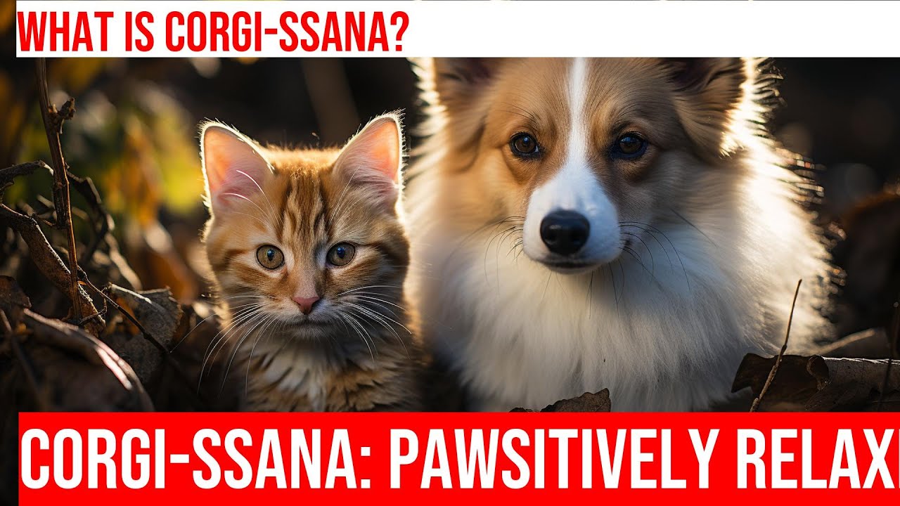 Stretch & Relax with Adorable Corgis: Corgi Yoga Tutorial - YouTube