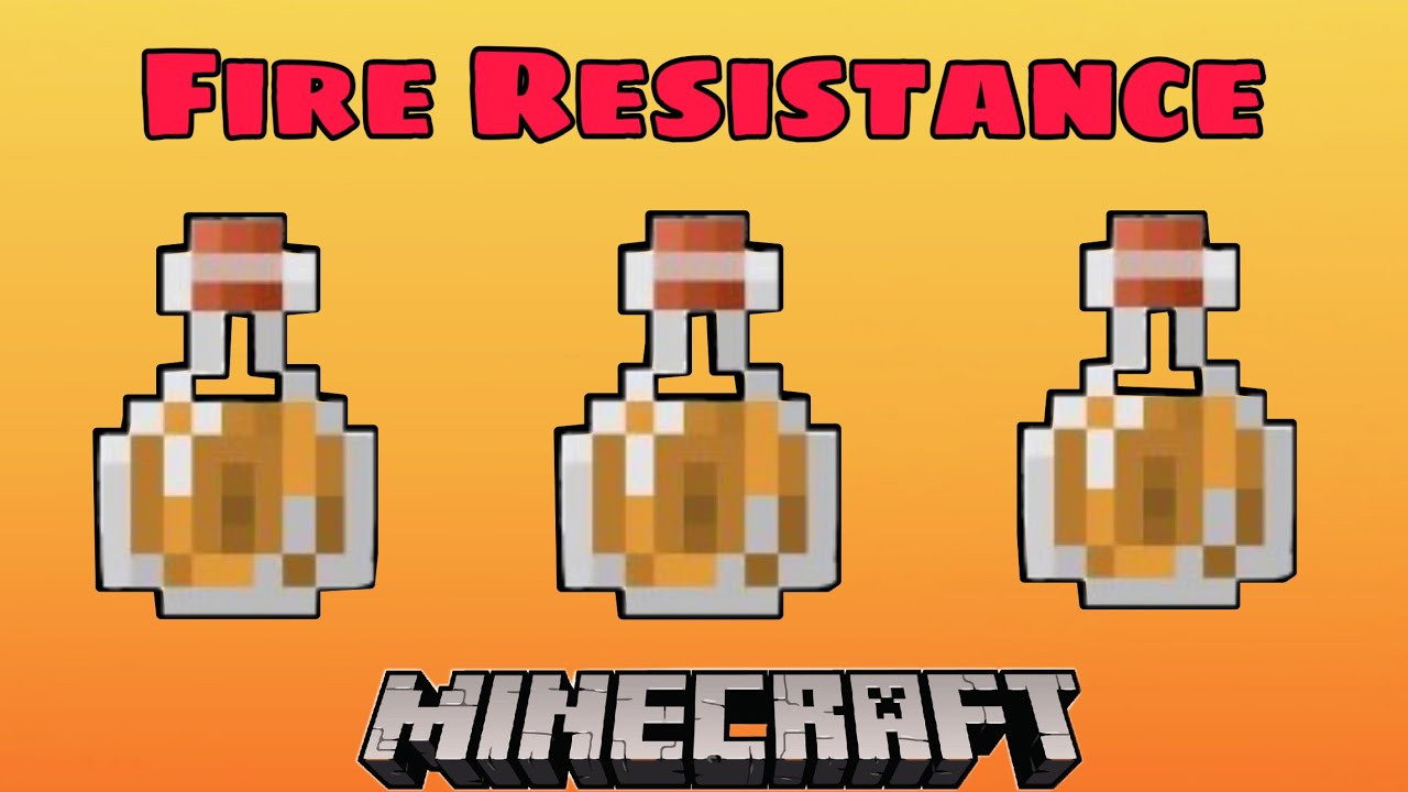 How To Make A Potion Of Fire Resistance In Minecraft 1.18 - YouTube