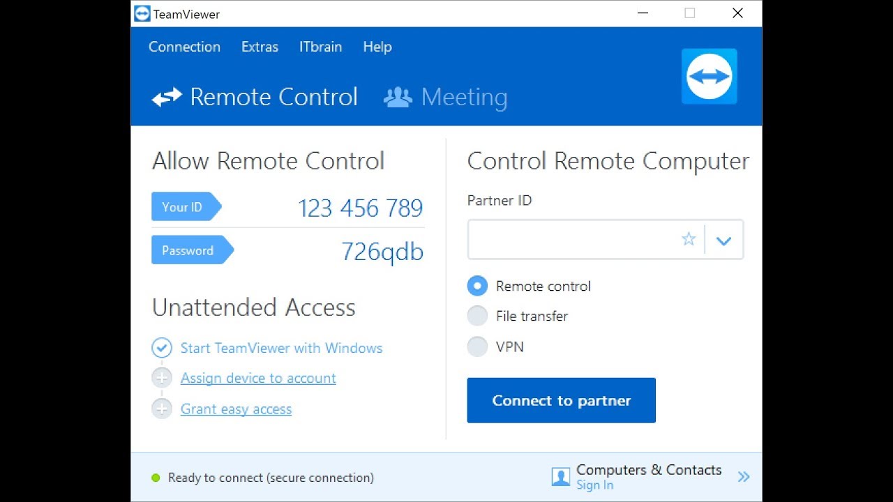 how to control other computer form your computer through #teamviewer # ...