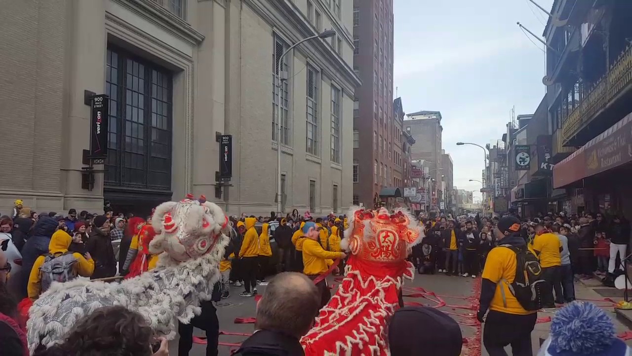 Chinese New Year Lion Dance Parade. - YouTube