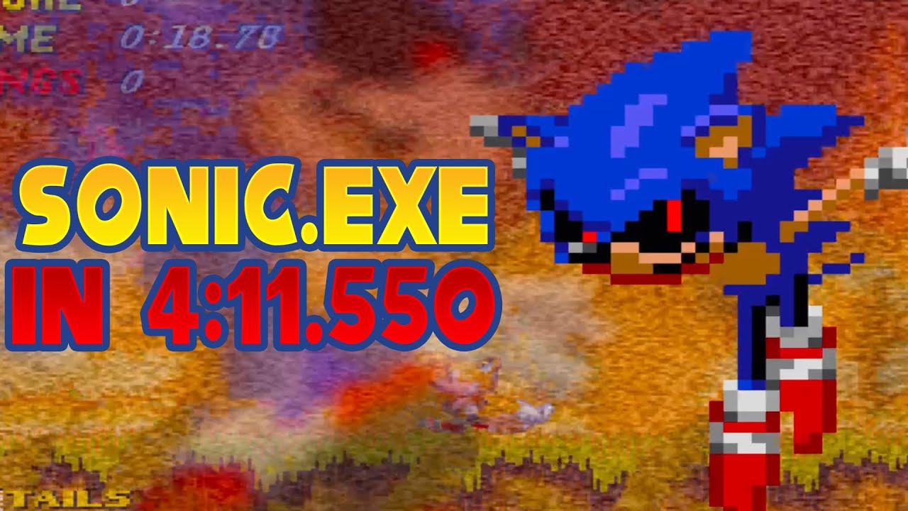 Sonic.exe - Normal ending in 4:11.550 [World Record Speedrun] - YouTube
