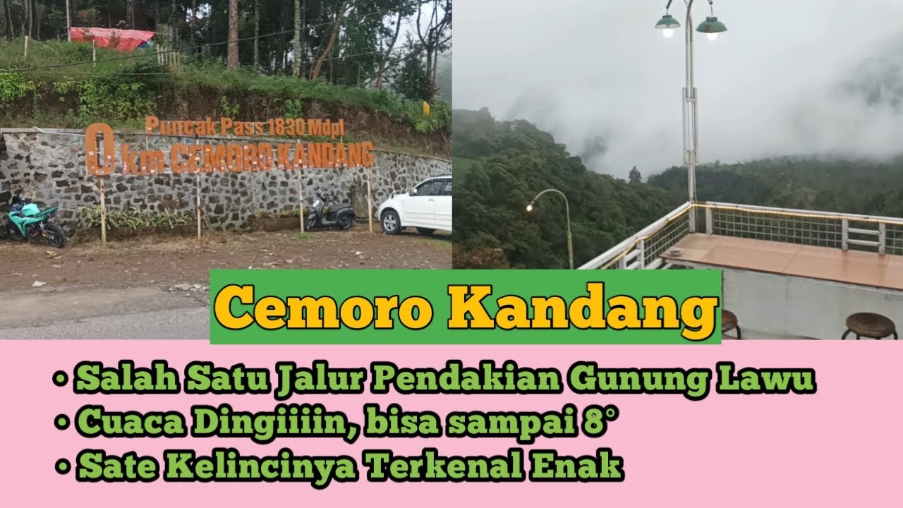 Nongkrong di Cemoro Kandang || Dingin banget, suhu bisa mencapai 8 ...