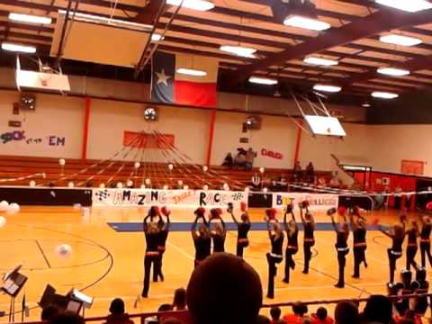 peprally.Kemp Jr. High stingerettes - YouTube