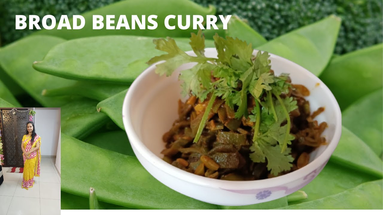 || BROAD BEANS CURRY || CHIKKUDU KAI KURA || AVARAKKAI PORIYAL || SIDE ...