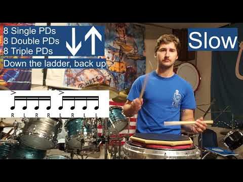 Paradiddle Ladder - Rudiment Exercise - YouTube