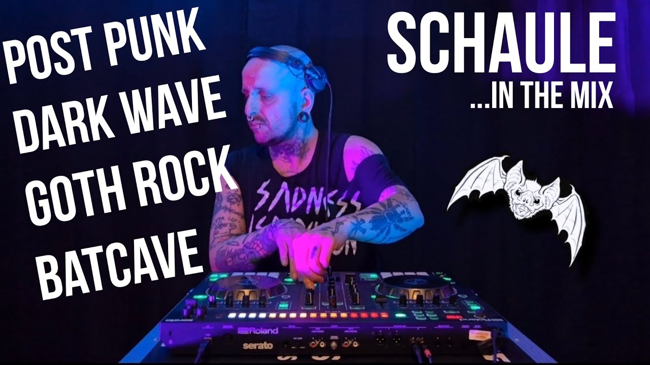 POST PUNK - DARK WAVE - GOTH ROCK - BATCAVE [MIX BY SCHAULE] - YouTube