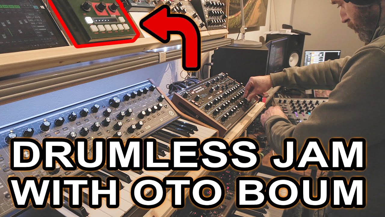 DRUMLess jam with the OTO BOUM // challenge accepted - YouTube