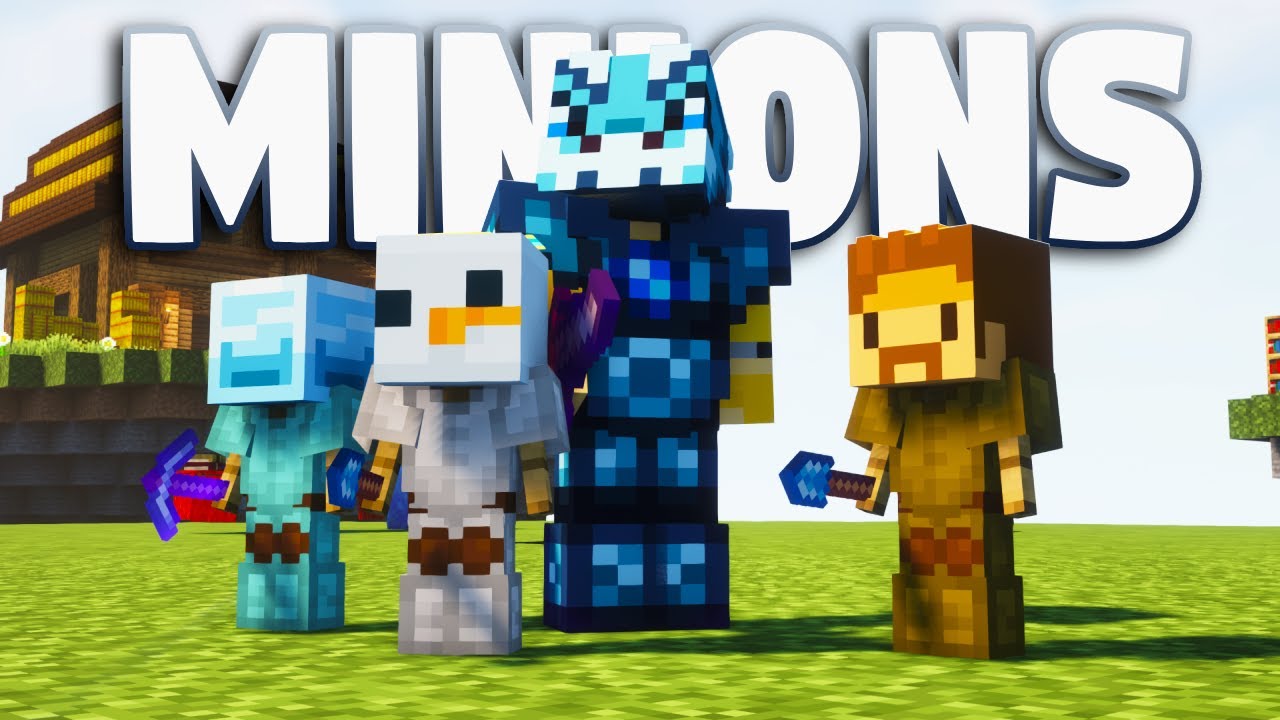 LEVELLING UP More MINIONS And NEW ARMOUR!!! (Hypixel Skyblock #17 ...