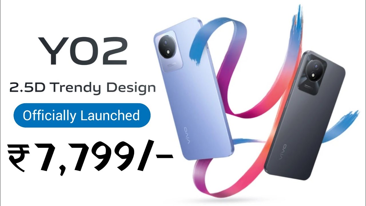 Vivo Y02 Officially Launched | Vivo Y02 Launch Date In India, India ...