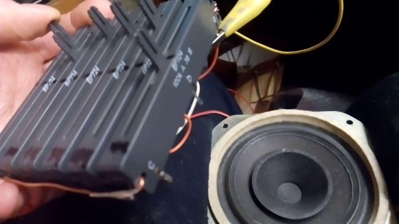 Simple 5CH Graphic EQ Testing - YouTube