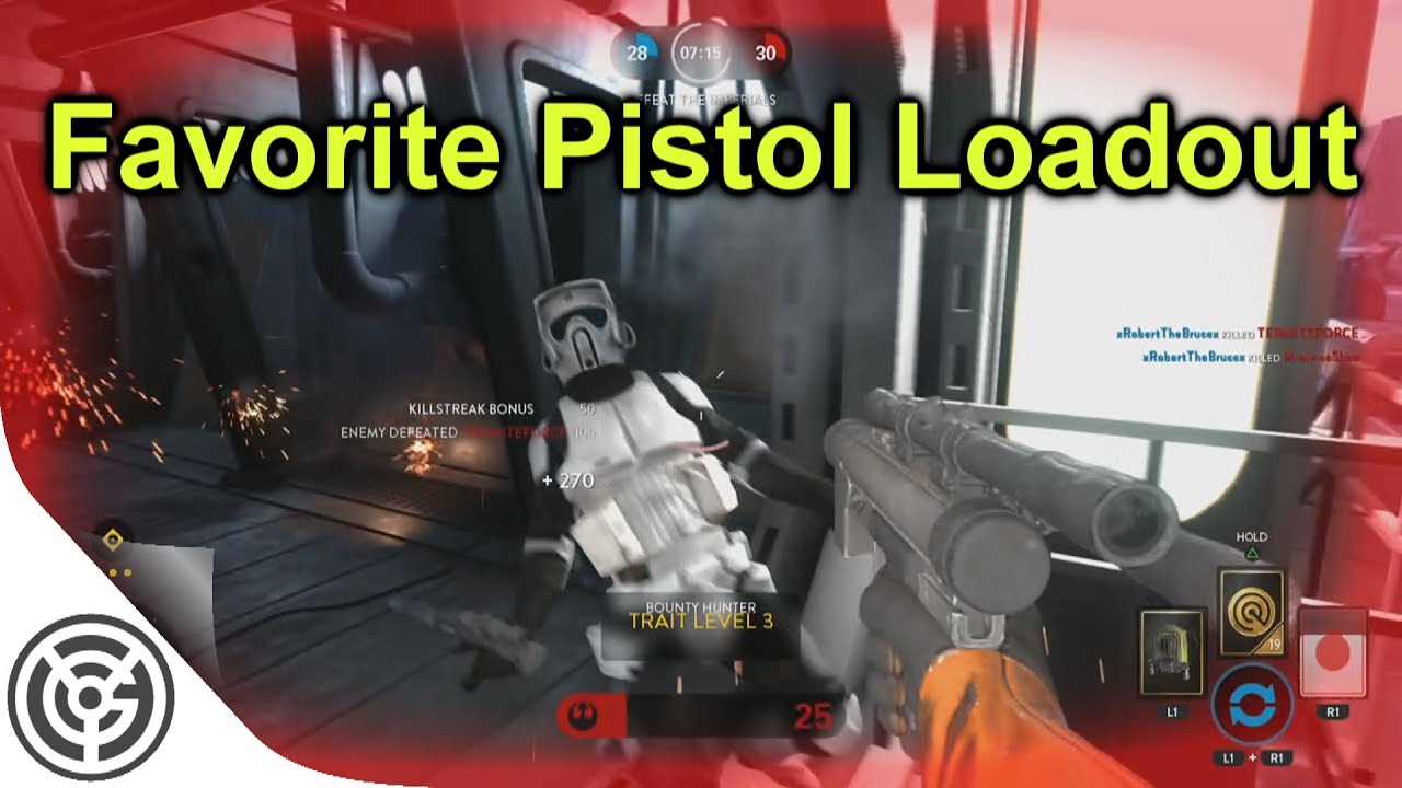 Favorite Blaster Pistol Loadout | Star Wars Battlefront - YouTube