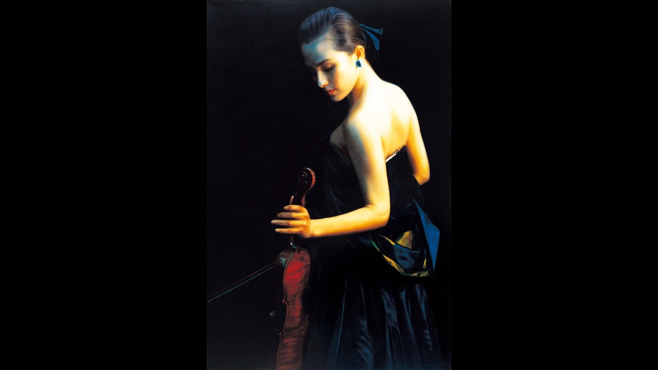 Chen Yifei (1946-2005) Chinese painter & Francis Goya / Rann Na Mona ...
