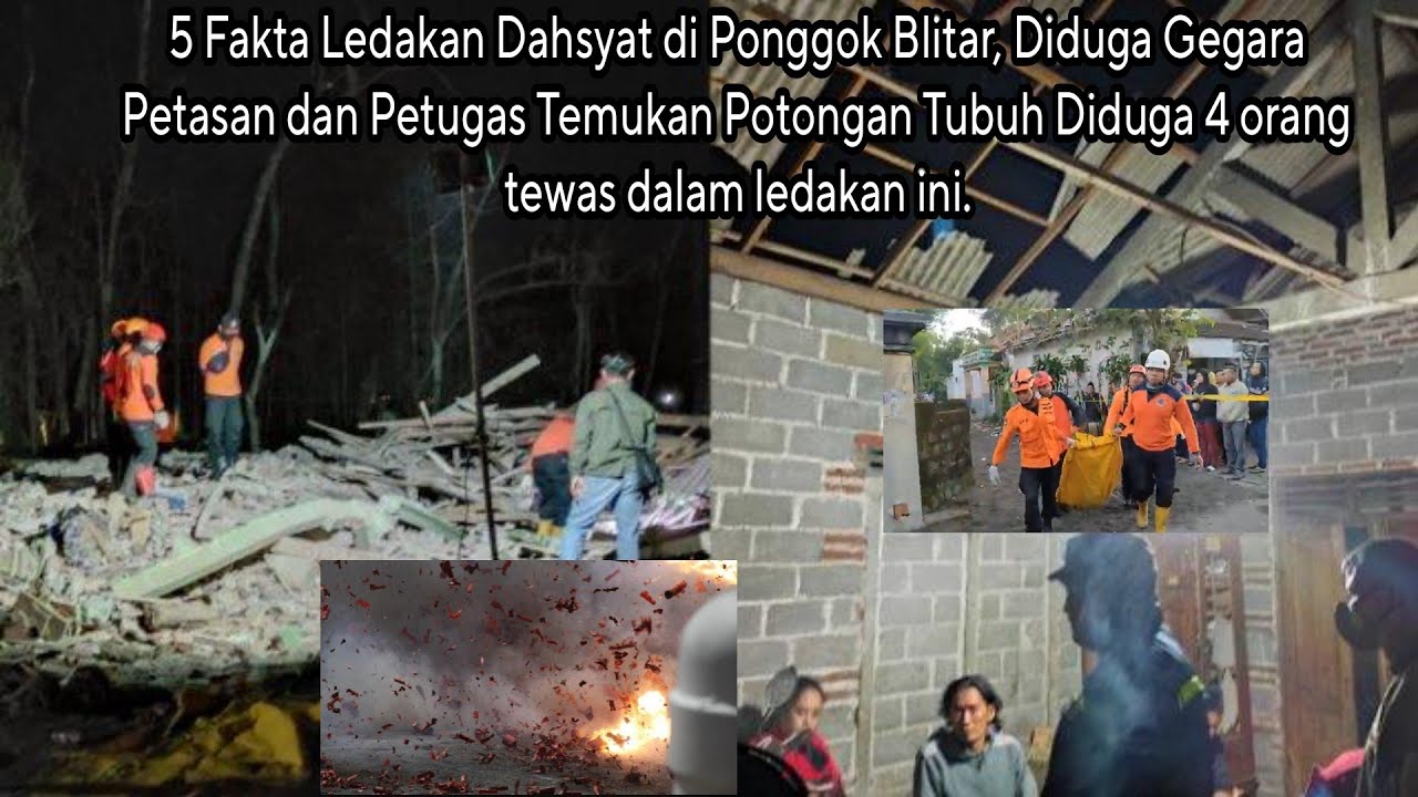 •Porak-Poranda! Begini Penampakan Terbaru Lokasi Ledakan di Ponggok ...