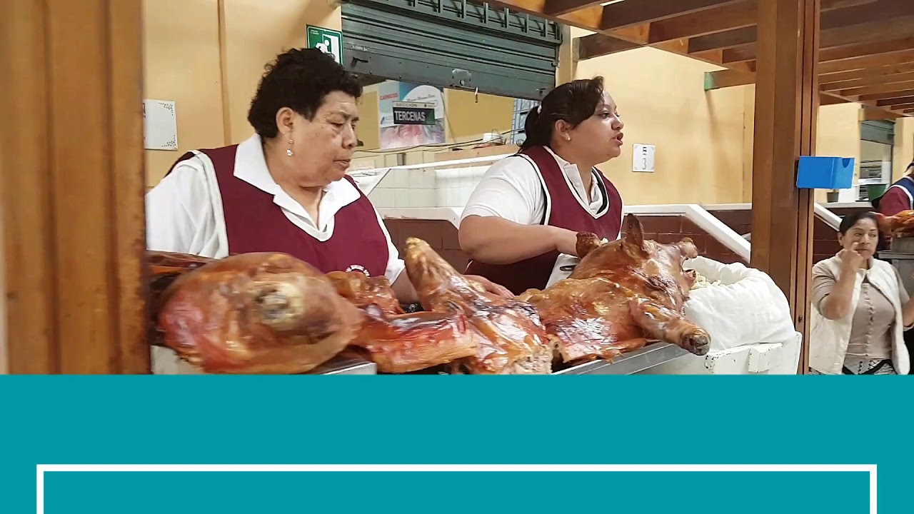 Comiendo Hornado en Riobamba - Viajando Kilometros - YouTube