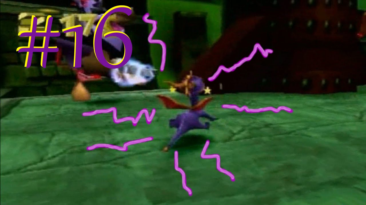 Let's Play Spyro The Dragon Part 16: Zap Tap Village - YouTube