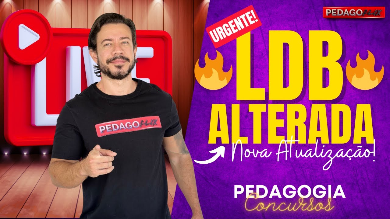 URGENTE NOVA ATUALIZAÇÃO DA LDB - CONFIRA! - YouTube