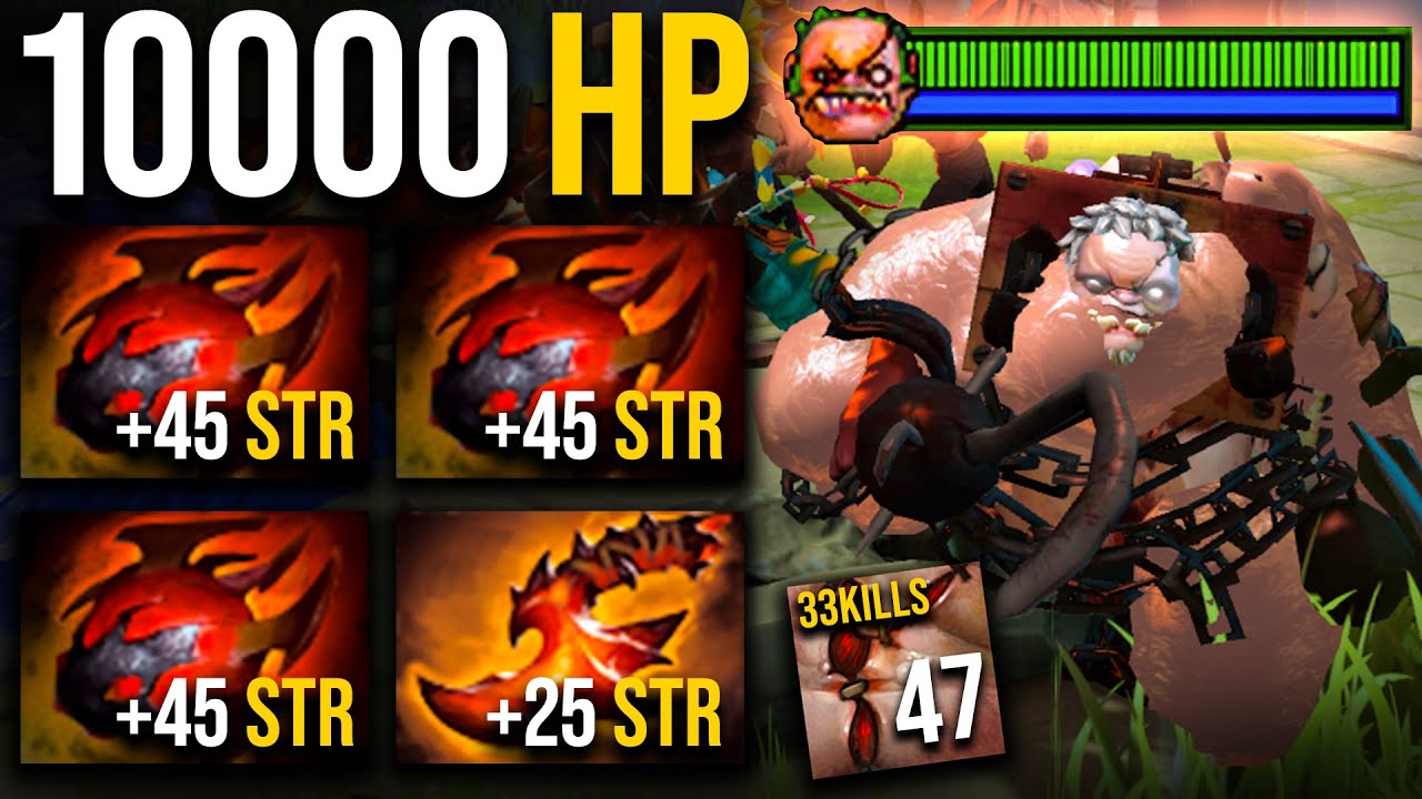 🔥 Almost 10000 HP Pudge 🔥 | Pudge Official - YouTube