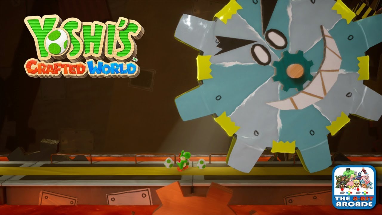 Yoshi's Crafted World - Yoshi takes on a Gear of War (Switch Gameplay ...