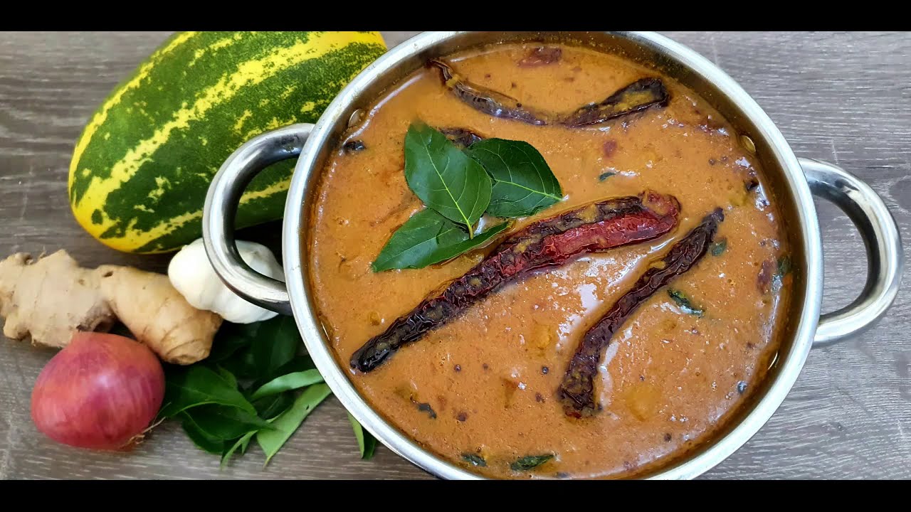 Vellery Curry | Puli Koddel | Mangalore Cucumber - YouTube