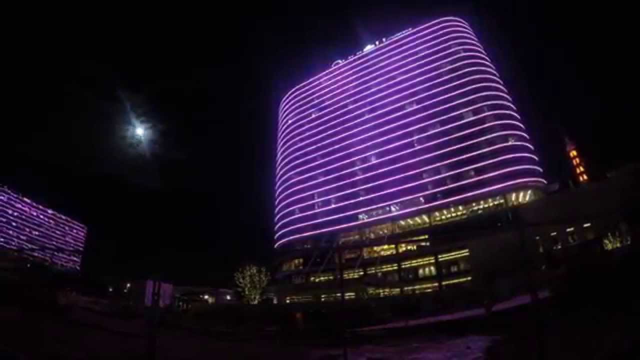 Dallas Downtown Night Lights - YouTube