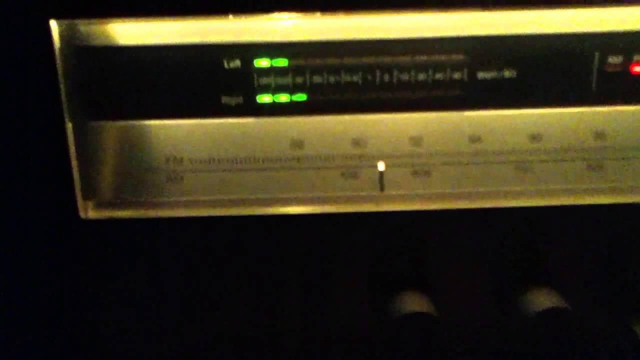 MCS 3248 Stereo Lights In Dark - YouTube