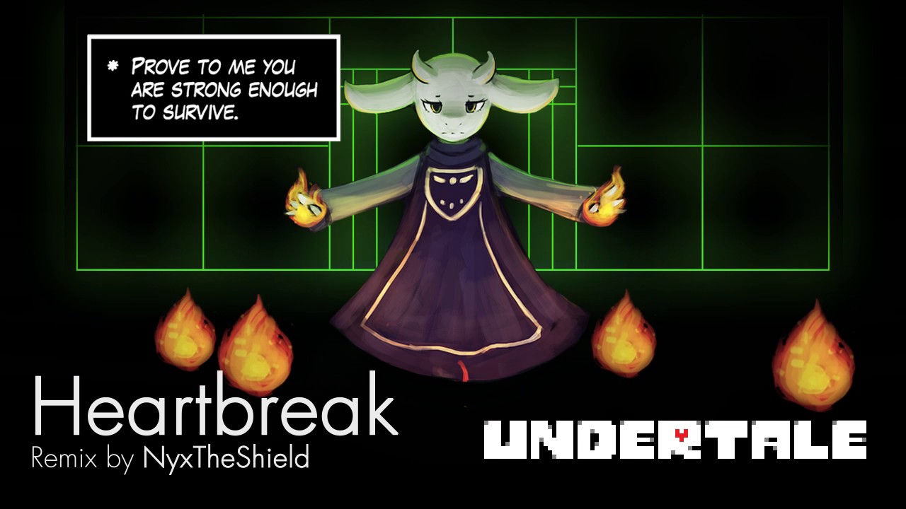 Undertale - Heartbreak [Remix by NyxTheShield][Remastered] - YouTube
