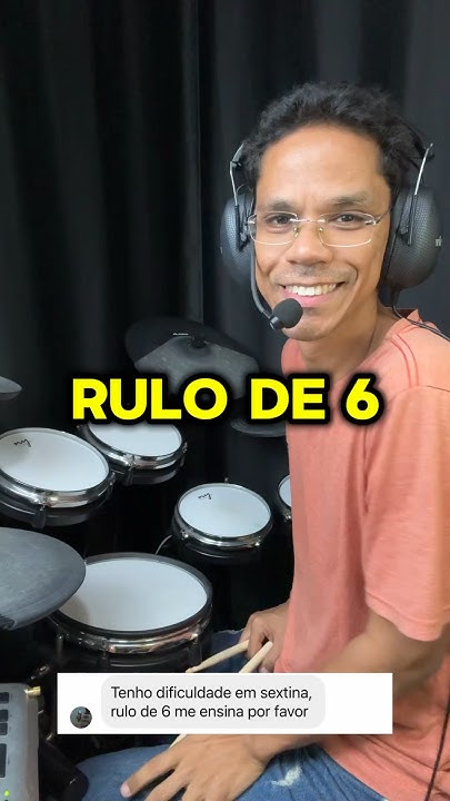 Como fazer Rulo de 6 na Bateria? - YouTube