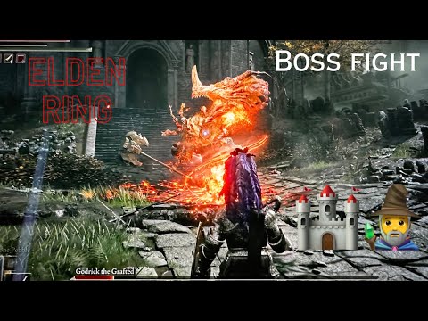 I Defeat Godrik the Grafted in Elden Ring - YouTube