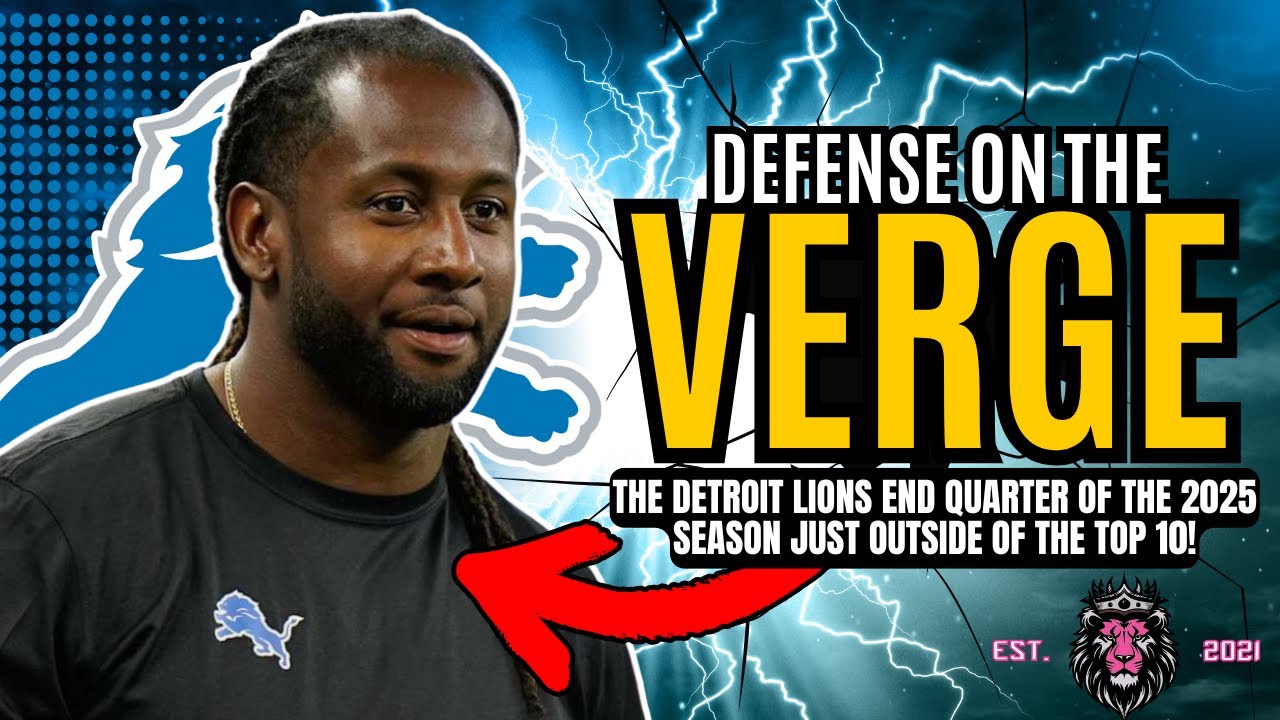 The Detroit Lions Defense is ON THE VERGE OF TOP TIER For 2025! - YouTube