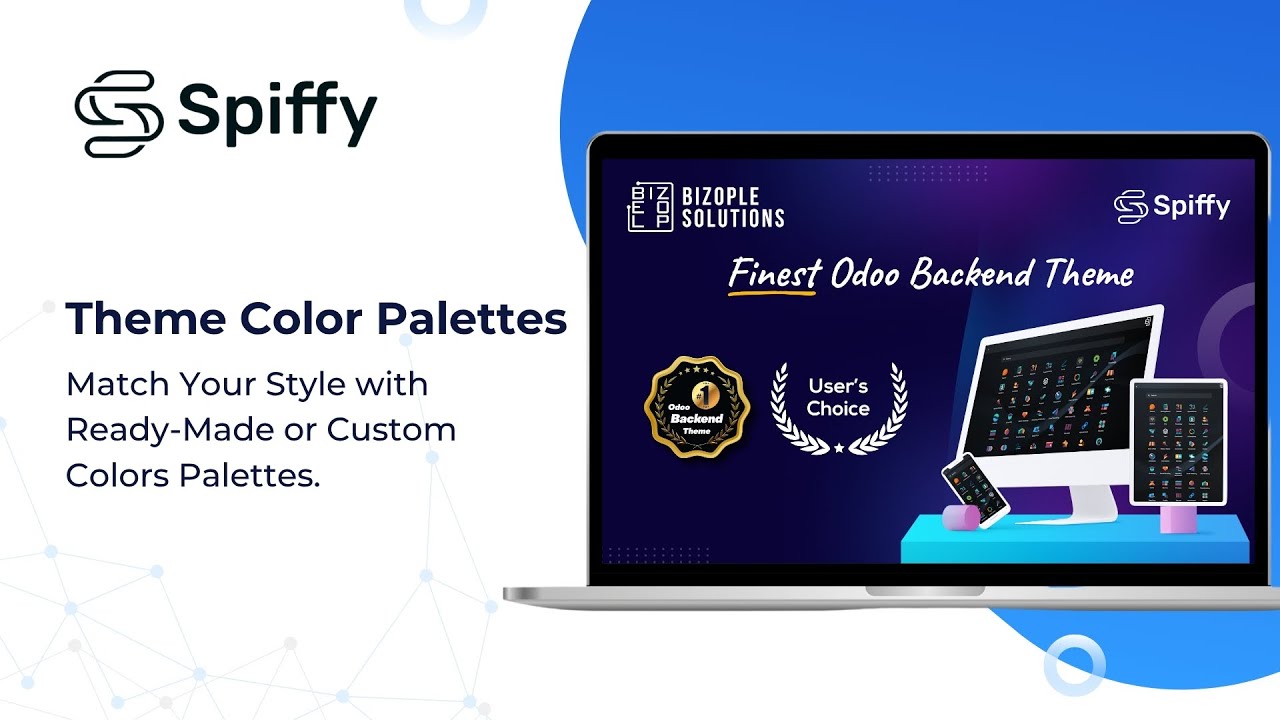 🎨 Spiffy Odoo Backend Theme – Theme Color Palettes - YouTube
