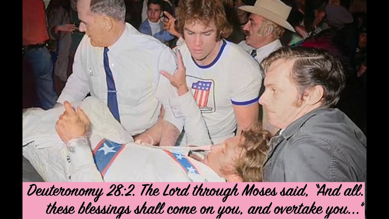 Deut 28:2 The Lord through Moses said, And all these blessings shall ...