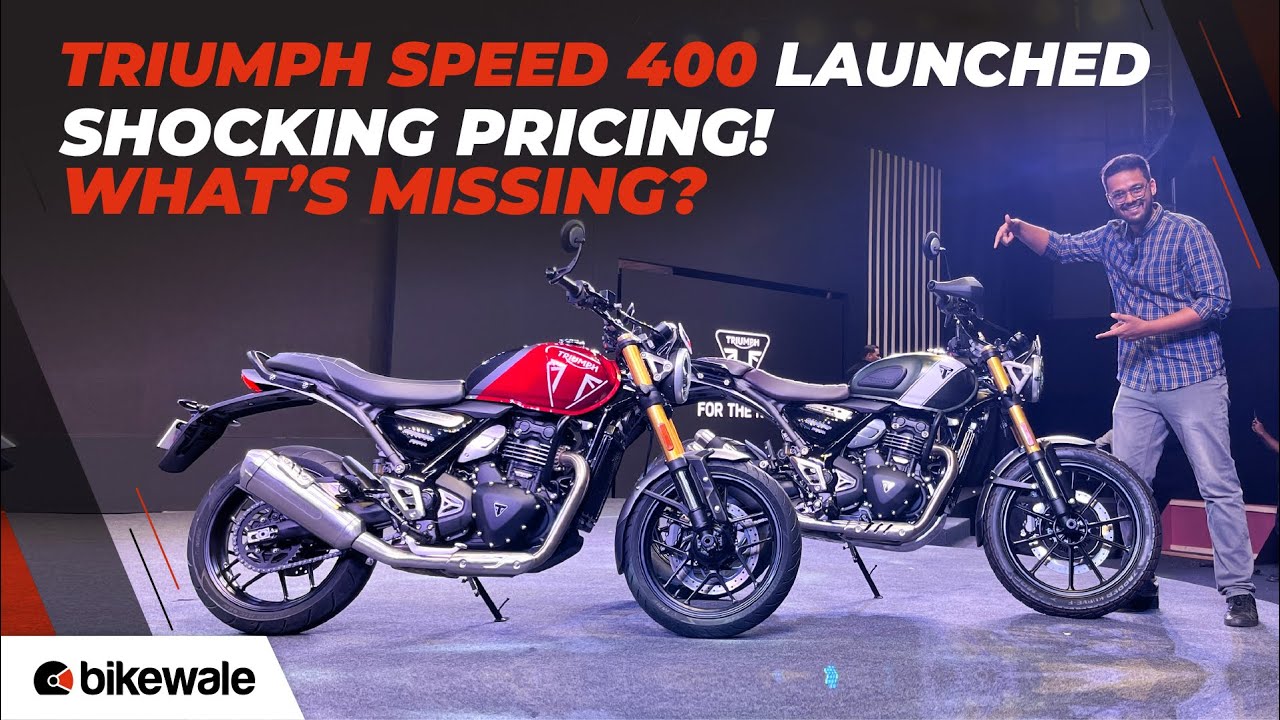 Triumph Speed 400 And Scrambler 400 X First Impressions Exhaust Sound