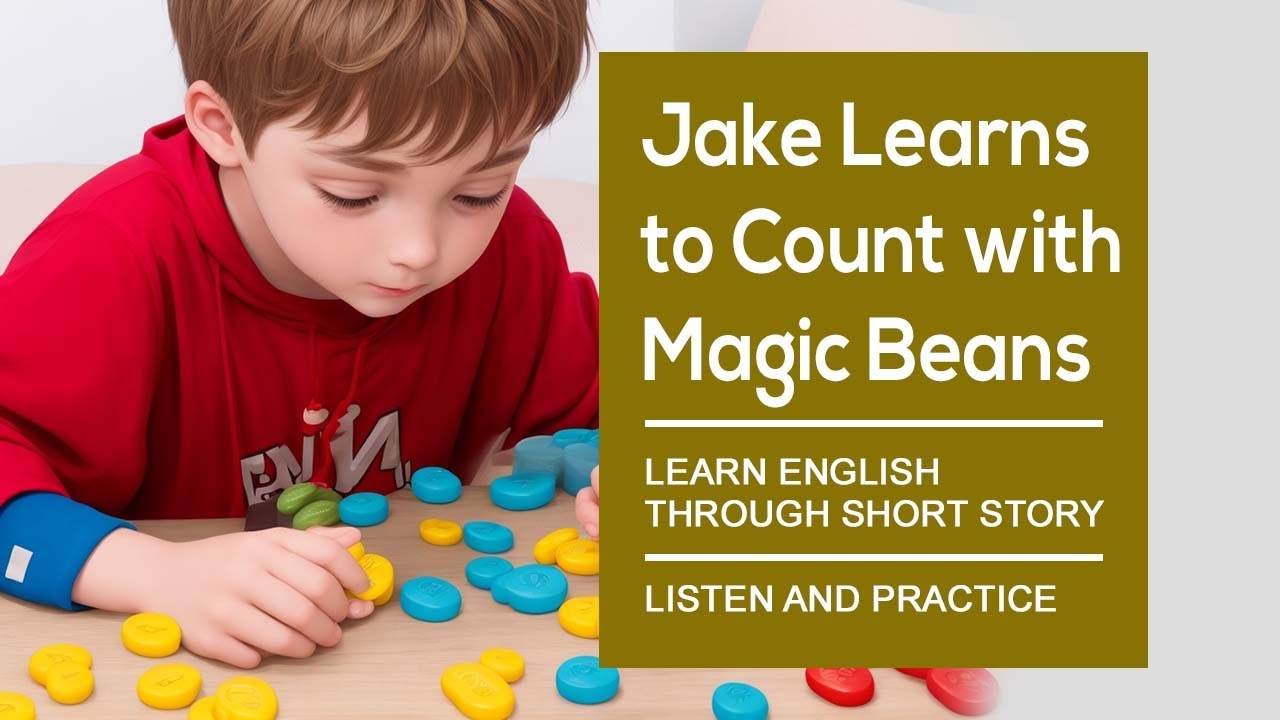 Jake Learns to Count with Magic Beans | Learn English - Listen and ...