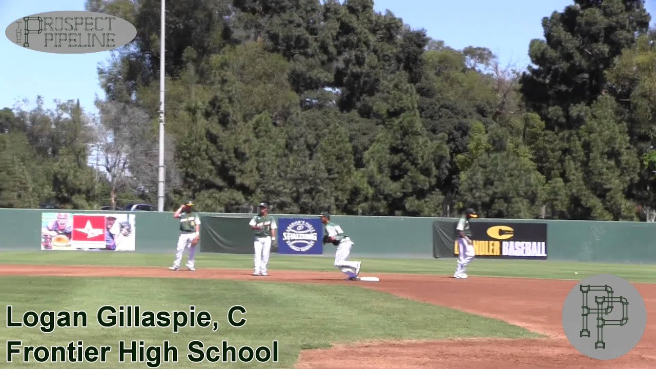 Logan Gillaspie Prospect Video, C, Frontier High School Class of 2015 @acbaseballgames - YouTube