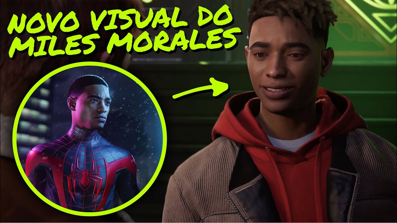 NOVO VISUAL DO MILES MORALES EM MARVEL'S SPIDER-MAN 2 🕸🕷 - YouTube