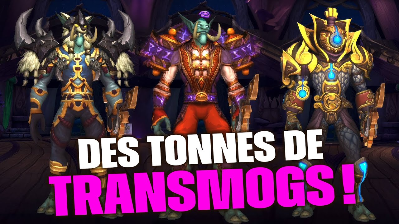 Un Max de Transmogs dans Pandaria Remix! [WOW Dragonflight] - YouTube