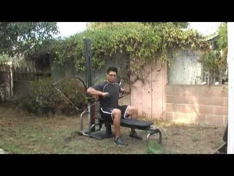 Chest Press Exercises Using Bowflex System - YouTube