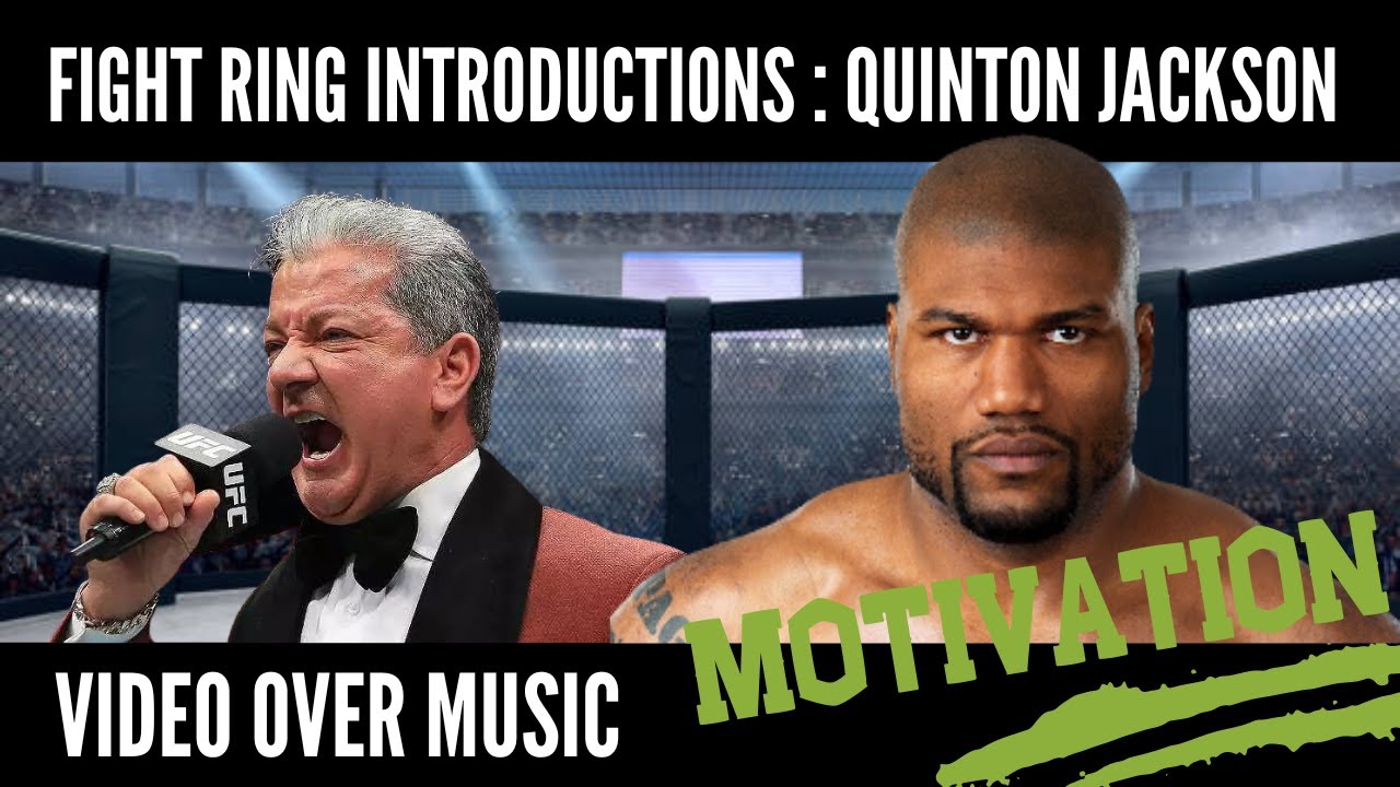 Fight Ring Introductions- Quinton Jackson - YouTube